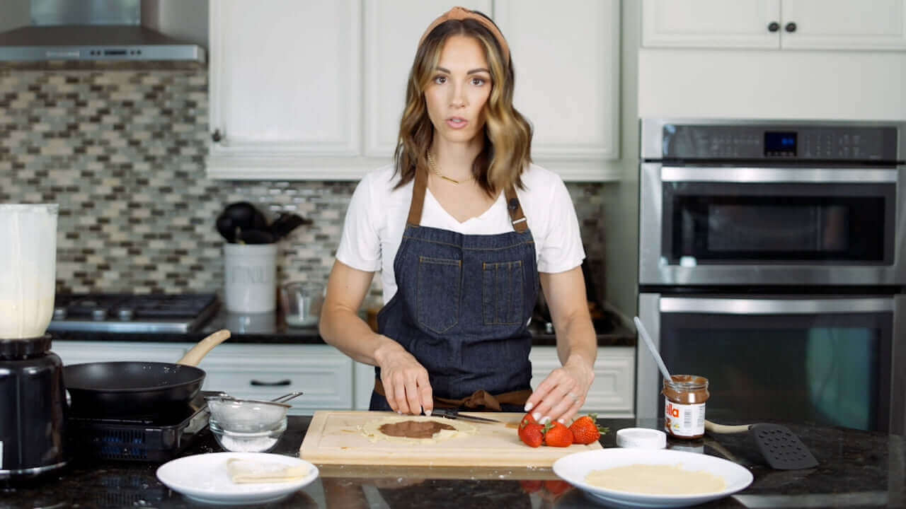 MasterChef Recipe - US Winner Kelsey's Strawberry Crepes