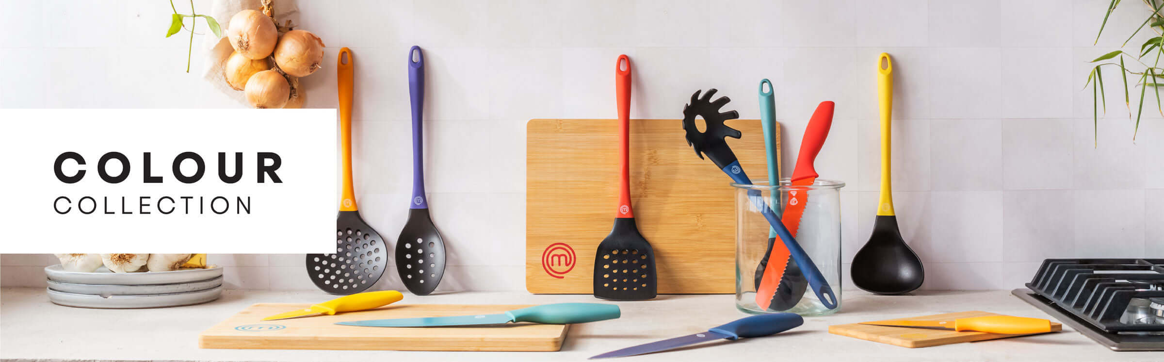 Shop the MasterChef Kitchen Colour Range - Multicoloured