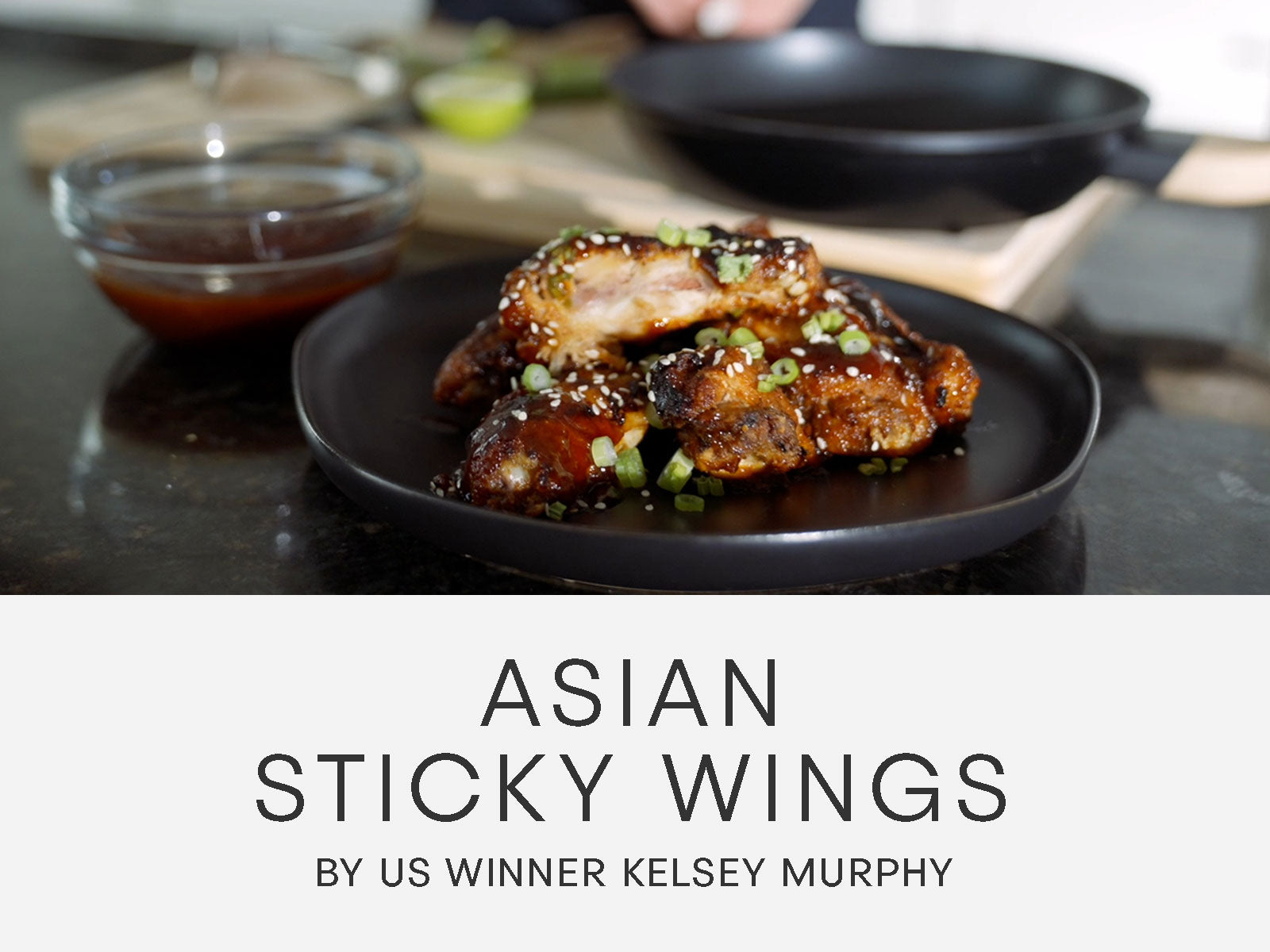 MasterChef Recipe - US Winner Kelsey's Air Fryer Sticky Wings
