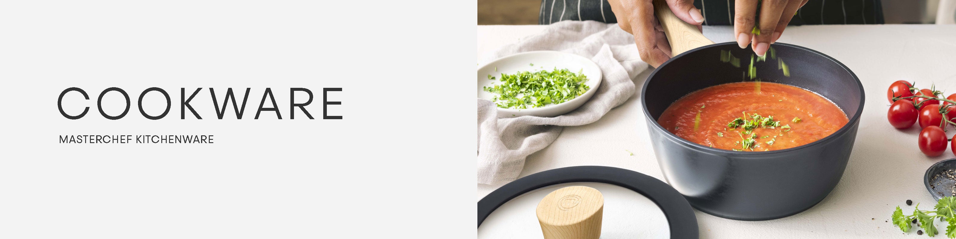 Shop MasterChef Kitchen Boards - Fry, Sauce & Casserole Pans