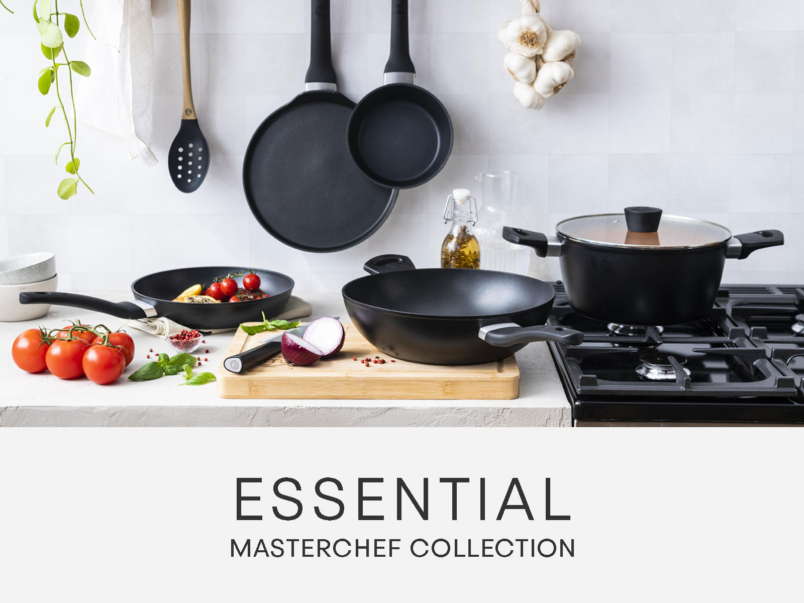 Shop the MasterChef Kitchen Essential Black Range