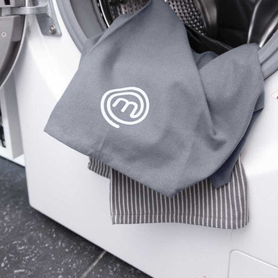 Official MasterChef Cotton Chef Apron - Earth Grey Kitchenware UK