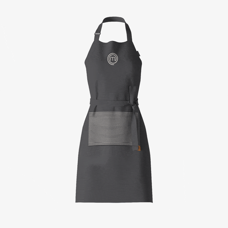 Official MasterChef Cotton Chef Apron - Elite Black Kitchenware UK