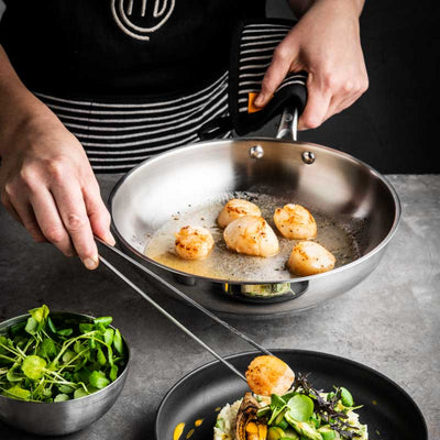 Official MasterChef Cotton Chef Apron - Elite Black Kitchenware UK