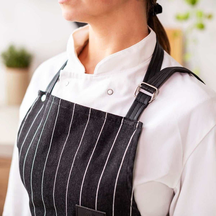 Official MasterChef Cotton Chef Apron - Essential Black Kitchenware UK