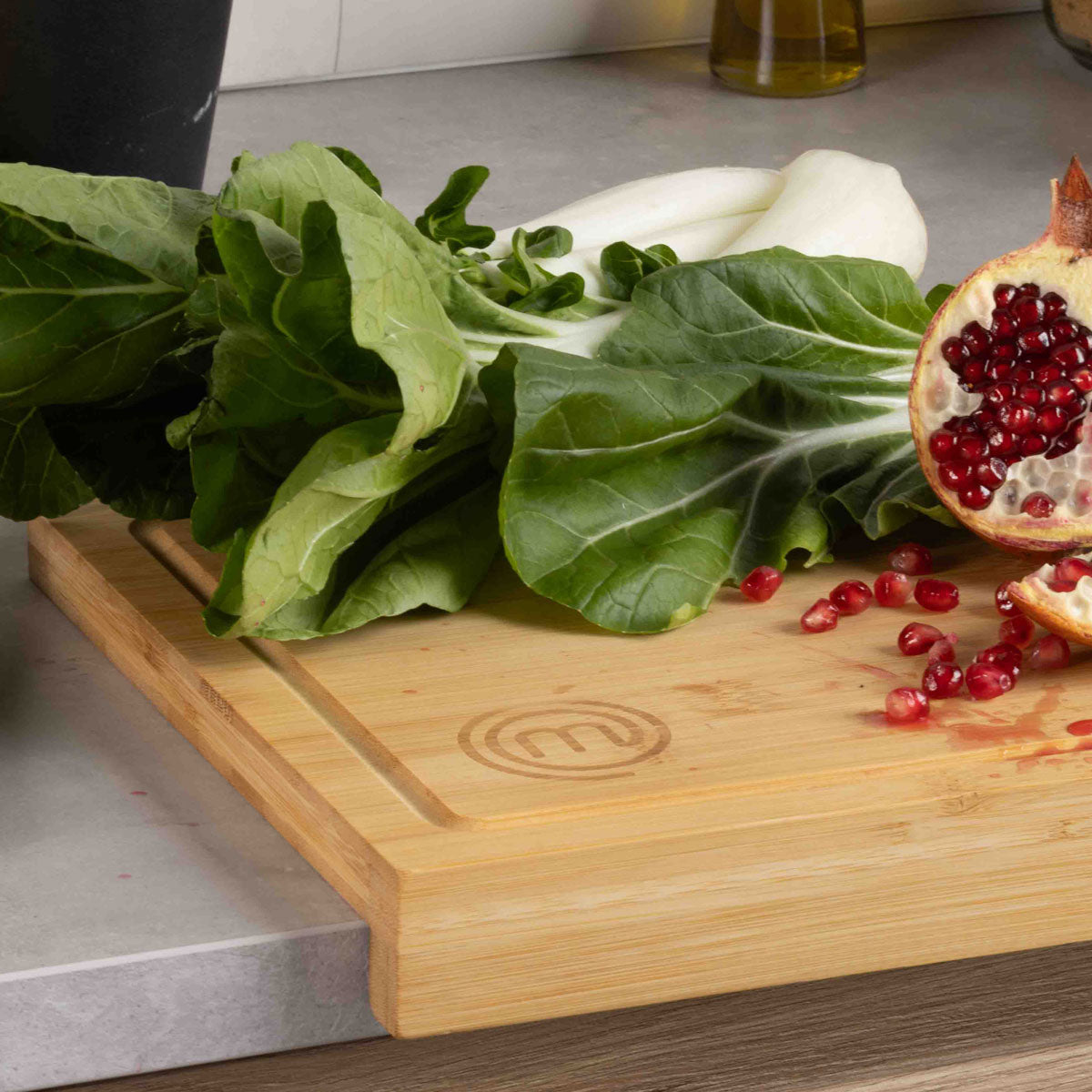 Official MasterChef Countertop Chopping Board - Natural Kitchenware UK