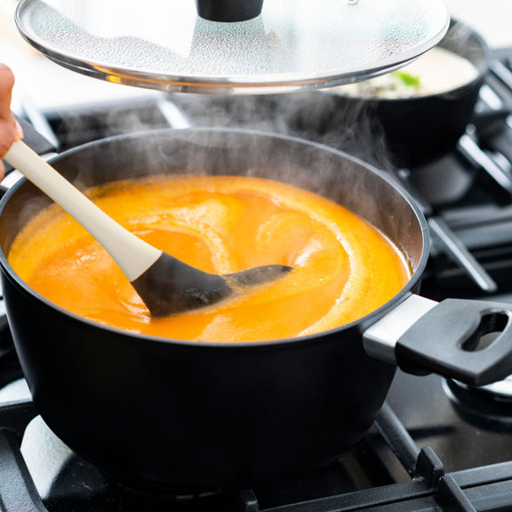 Official MasterChef Coloured Utensil Set 6pcs - Earth Grey Kitchenware UK