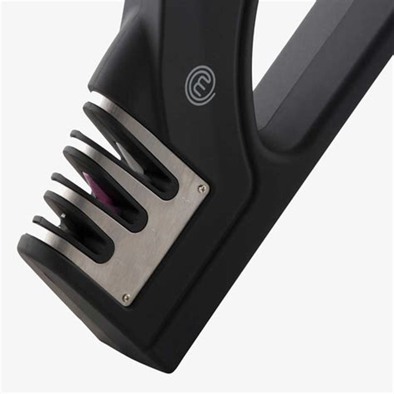 Official MasterChef Knife Sharpener - Essential Black Kitchenware UK
